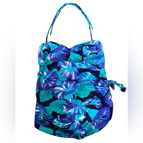 island native | Swim | Island Native Vintage 8s Blue Tropical Coastal ...